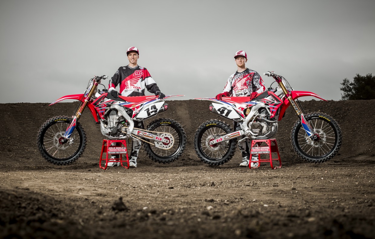 Solid rider line-up for Honda in AMA Motocross 2015