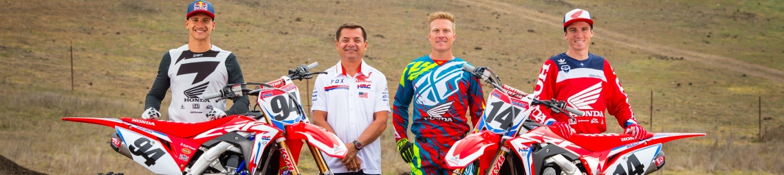 2017 Team Honda HRC Team Members - AMA SX/MX
